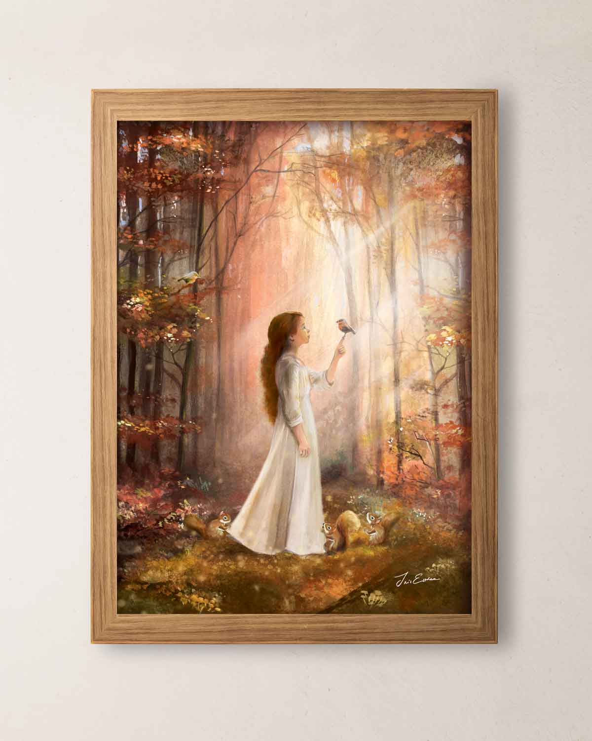 Woodland Whispers Art Print - Iris Esther